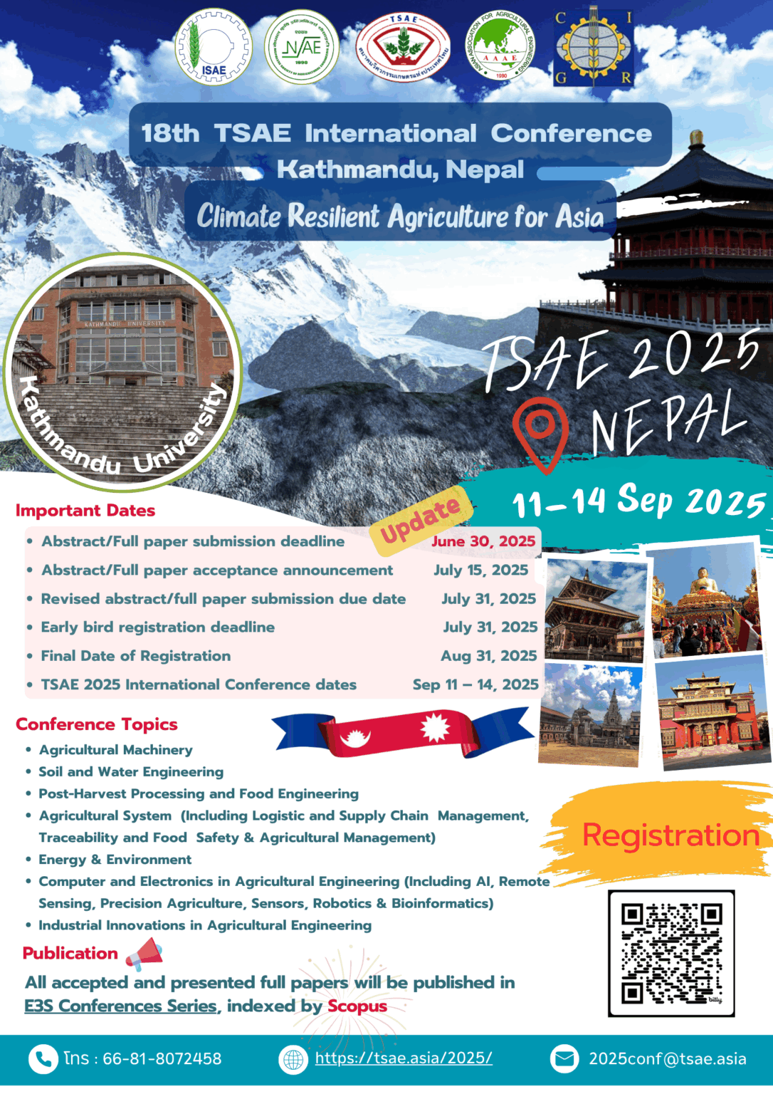 TSAE 2025 International Conference Homepage - 18th TSAE International Conference (TSAE2025)